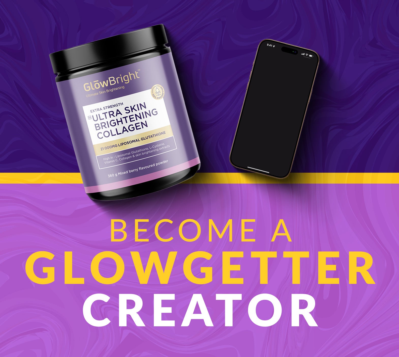 Glowgettter Creator Page – Glow Bright
